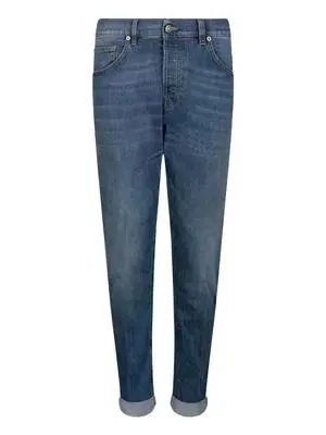 DONDUP Cuffed Jeans - Blue
