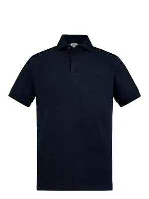 TOD'S Logo-embroidered Polo Shirt - Blue