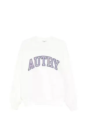 AUTRY Logo Sweatshirt - White