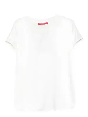 Marina Rinaldi Mrslirica Crew-neck Blouse - White