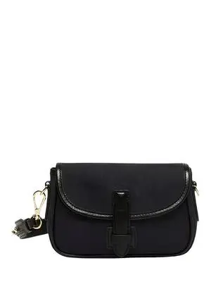 Max Mara Buckle Strap Shoulder Bag - Blue