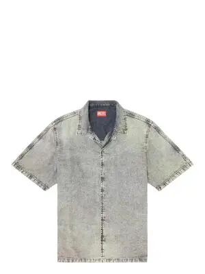 DIESEL D-nabil S8 Denim Shirt - Grey