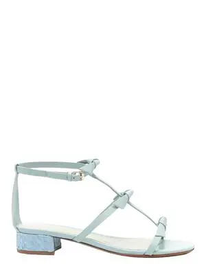 ALEXANDRE BIRMAN Knot-detail Sandals - Blue