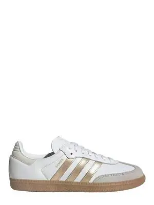 Adidas Samba Og Striped Sneakers - White