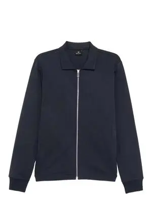 Paul Smith Collared Zipped Jacket - Blue