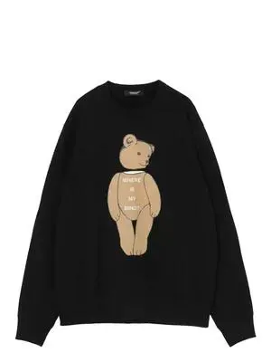 UNDERCOVERISM Graphic Pullover - Black