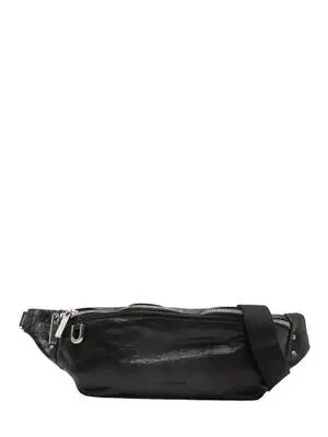 Rick Owens Leather Belt Bag - Black