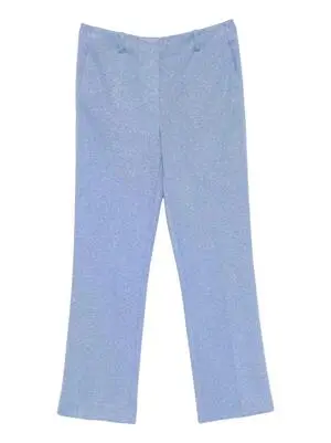 CIRCUS HOTEL Glitter Trousers - Blue