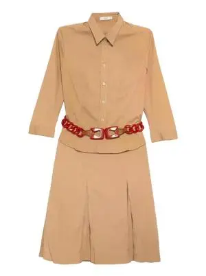 Prada Two-piece Skirt Set - Neutrals