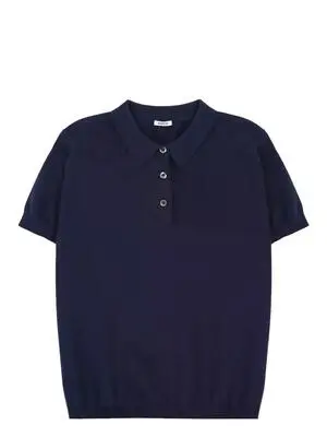Aspesi Buttoned Polo Shirt - Blue