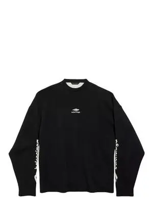 Balenciaga 3b Sports Icon Crewneck - Black