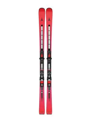 ATOMIC Skis With Mounted Bindings - Red