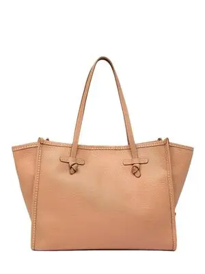 GIANNI CHIARINI Marcella Top Handle Tote Bag - Brown