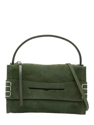 JW Anderson Loafer Top Handle Satchel - Green