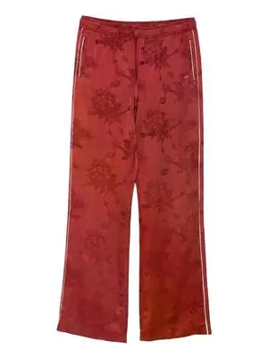 Amiri Floral Jacquard Trousers - Red
