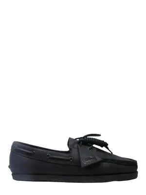 Clarks Lace-up Boat Shoes - Black