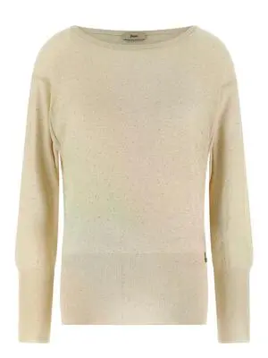 Herno Sequin Appliqué Sweater - Neutrals