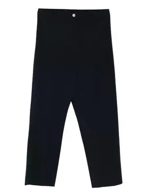 Marina Rinaldi Button Trousers - Black