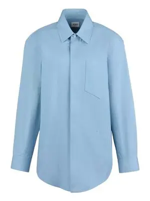 TOD'S Patch-pocket Shirt - Blue