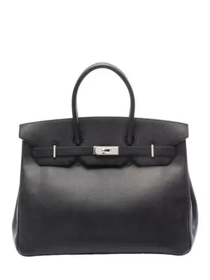 Hermès 2007 Epsom Birkin 35 Handbag - Black