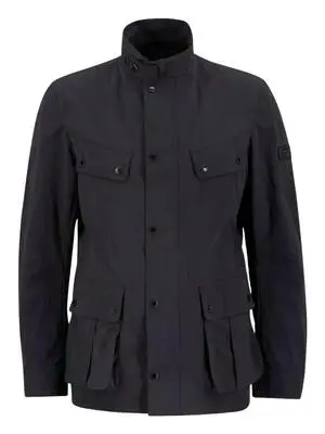 BARBOUR INTERNATIONAL Buttoned Chest-pocket Coat - Black