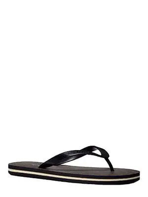 Michael Kors Travis Logo Flip-flops - Brown