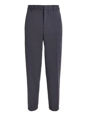 Emporio Armani Technical Stripe Trousers - Grey