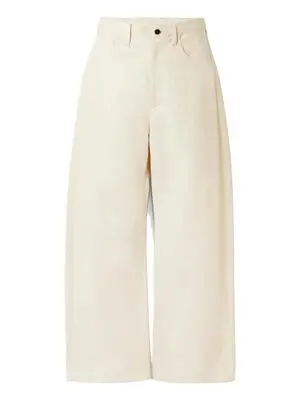 SSSTEIN High-rise Wide-leg Jeans - Neutrals