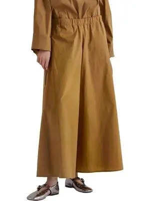 MEIMEIJ Wide-leg Trousers - Brown