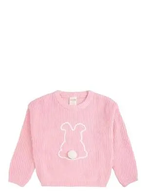 SWEET WINK Easter Bunny Knit Sweater - Pink