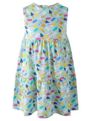 RACHEL RILEY Ice Cream Jersey Dress - Blue