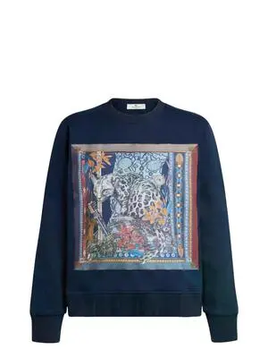 Etro Printed Sweatshirt - Blue