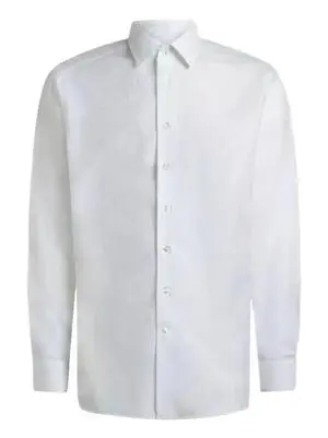 Etro Jacquard Paisley Shirt - White