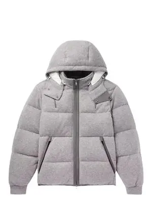 Zegna Hooded Padded Blouson - Grey