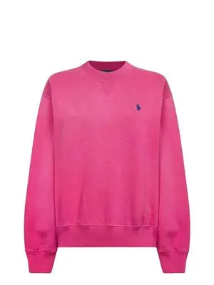 Polo Ralph Lauren Logo-embroidered Sweatshirt - Pink