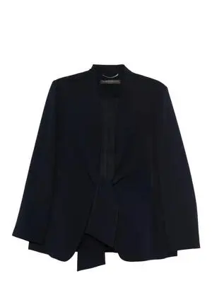 Marina Rinaldi Knot-detail Jacket - Black
