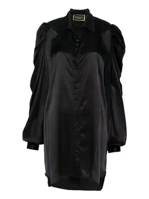 MITILIANE COUTURE Oversized Silk Shirt - Black