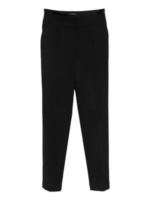 MITILIANE COUTURE Double Front Opening Trousers - Black