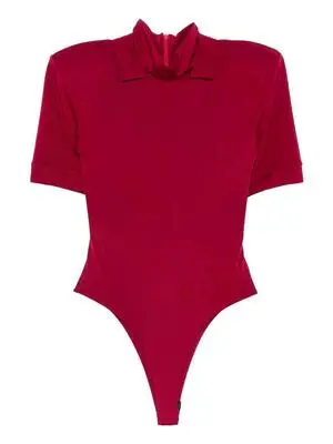 MITILIANE COUTURE Short-sleeve Bodysuit - Red