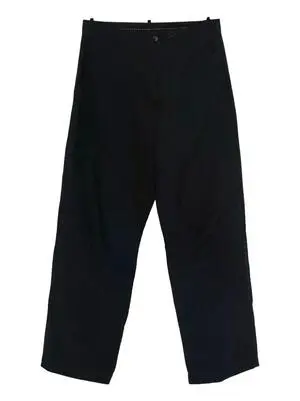 Masnada Button Trousers - Black