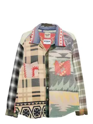 GALLERY DEPT. Patchwork Shirt - Neutrals
