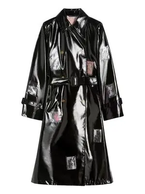 Max Mara Belted Trench Coat - Black