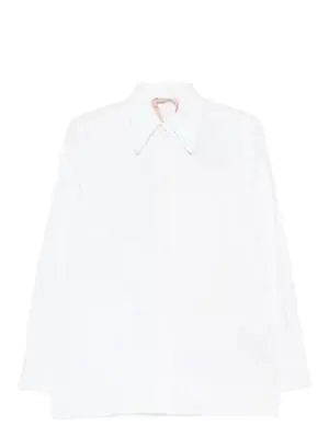 N°21 Logo-detail Shirt - White