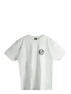 StÜssy Dot-stamp Print T-shirt - White