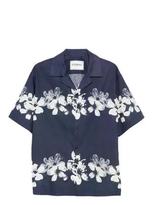Iceberg Floral-pattern Shirt - Blue