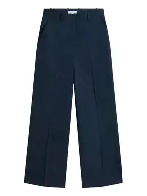 Tommy Hilfiger Wide Leg Trousers - Blue