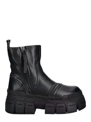 BUFFALO Gospher Platform Boots - Black
