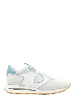 Philippe Model Logo-patch Lace-up Sneakers - White