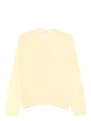 PHILO-SOFIE Crew-neck Cashmere Sweater - Yellow