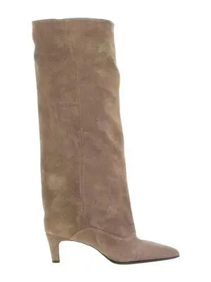 STRATEGIA SHOES Pointed Knee-high Boots - Neutrals